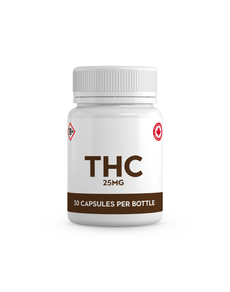 Order 30 x THC Capsules - 25mg THC per Capsule - 750mg Total Online In ...
